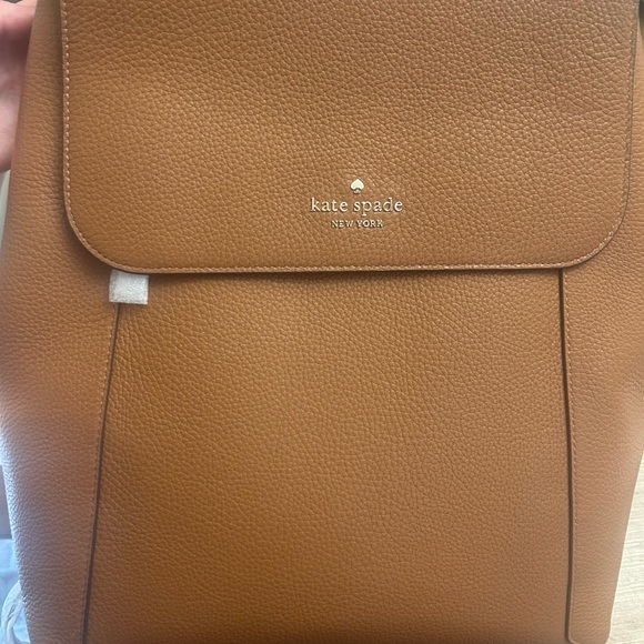 kate spade | Bags | Kate Spade Tan Leather Backpack | Poshmark